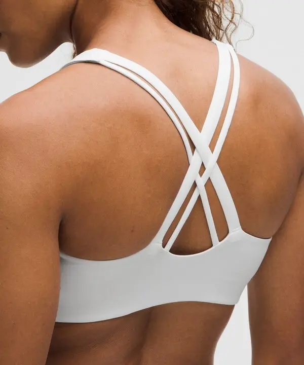 Lululemon Energy Bra Medium Support, B-d Cups - White
