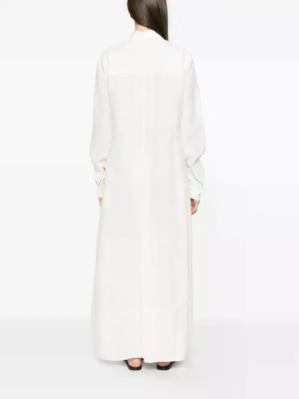 TOTEME Parachute Maxi Shirt Dress - Neutrals