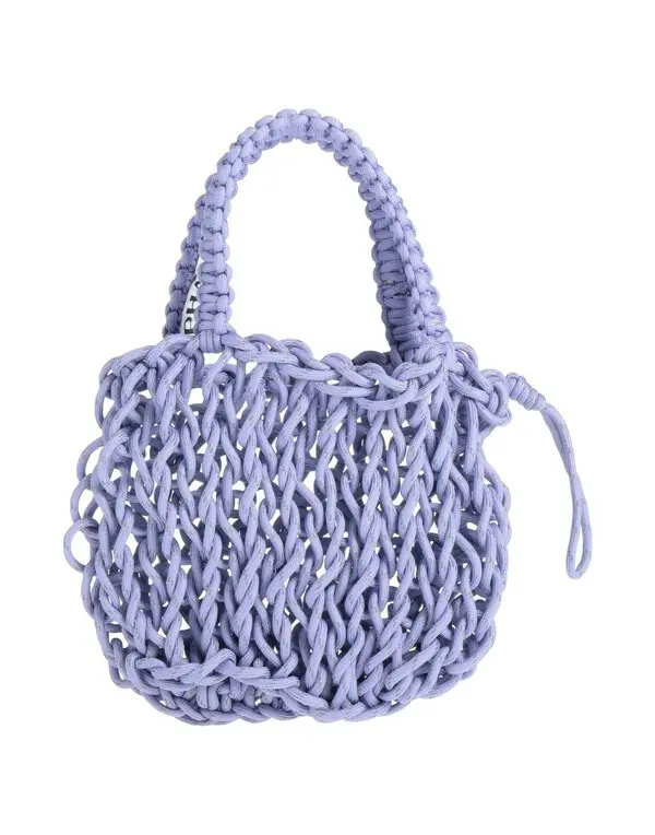 PHANTA Woven Handbag - Lilac