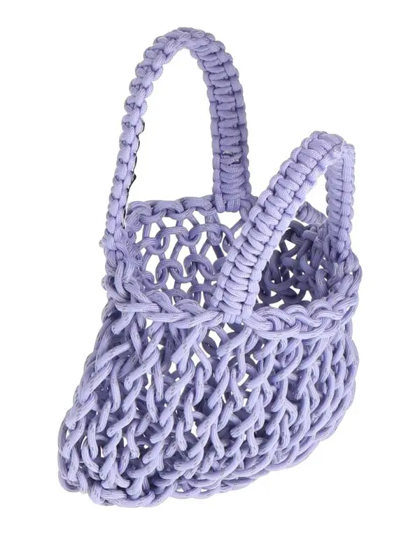 PHANTA Woven Handbag - Lilac