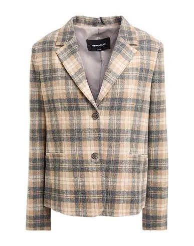 Fabiana Filippi Virgin Wool Tartan Blazer