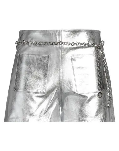 Maje Glossed Leather Shorts
