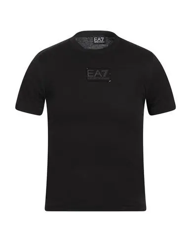 EA7 T-shirt Size Cotton - Black