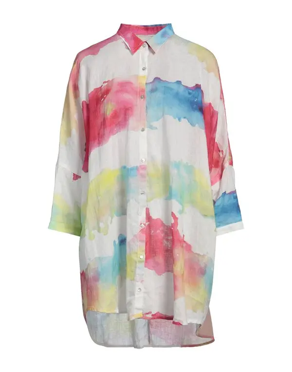 120% Lino Linen Shirt - Red