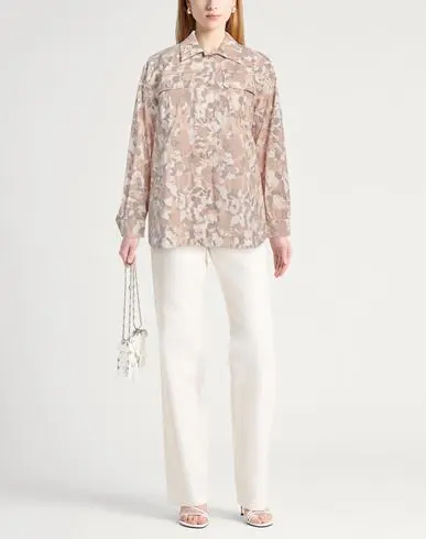 CARACTÈRE Camouflage Print Safari Shirt