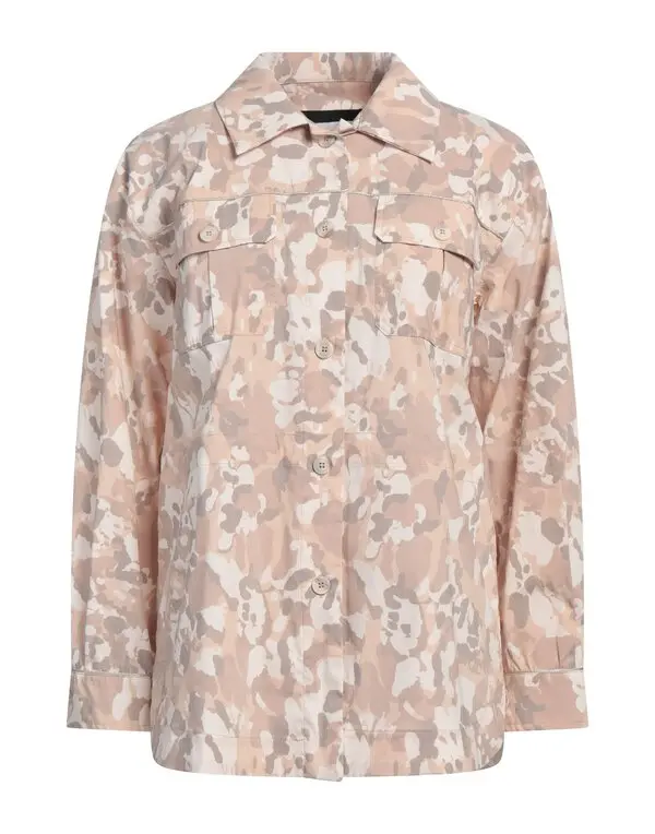 CARACTÈRE Camouflage Print Safari Shirt