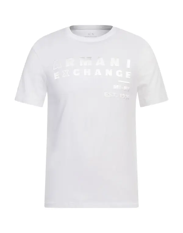 Armani Exchange T-shirt Size Cotton - White
