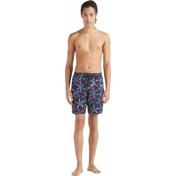 Vilebrequin Disco Stars Stretch Swim Shorts - Bleu Marine