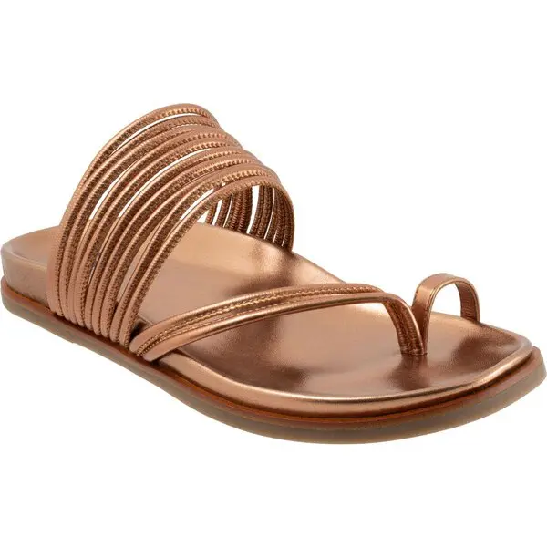 Eos Carmella Toe Loop Sandal - Copper