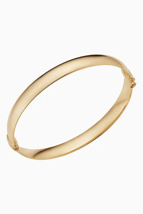 ORADINA 14k Bangle - Yellow Gold