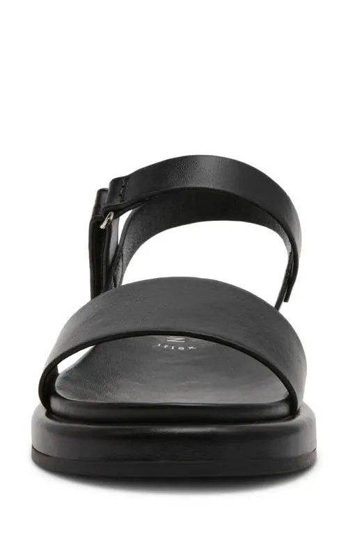 Anne Klein Elani Ankle Strap Sandals - Black
