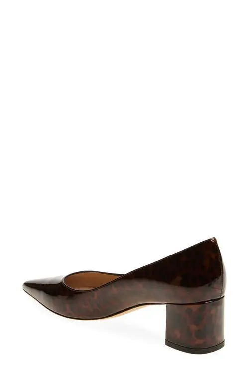 STUART WEITZMAN Power 50 Pump - Dark Brown Tortise