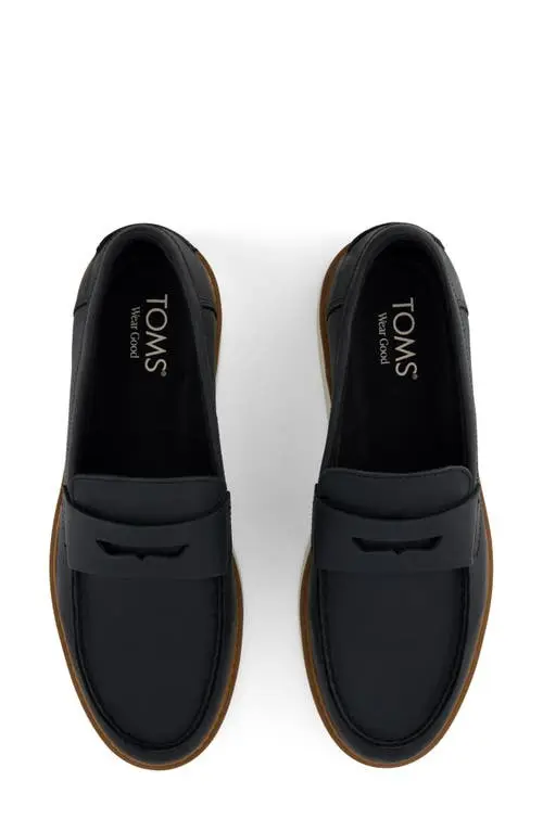 Toms Havana Penny Loafer - Black