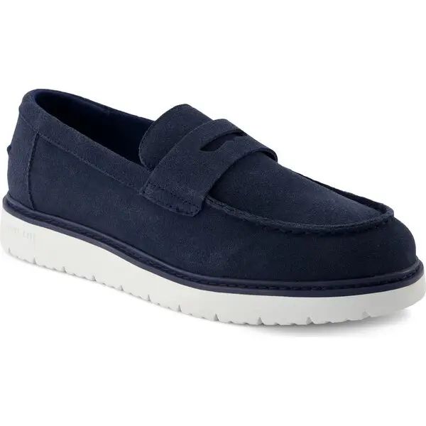 Toms Havana Penny Loafer - Navy