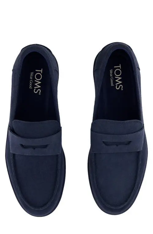 Toms Havana Penny Loafer - Navy