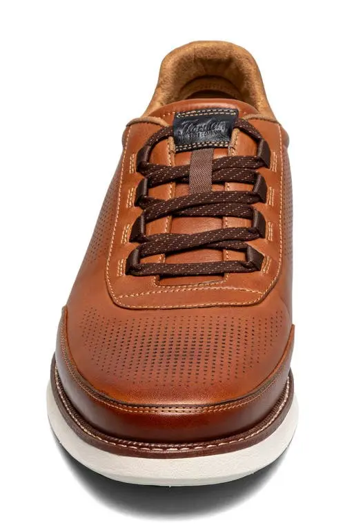 Florsheim Elastic Lace Sneaker - Cognac Multi