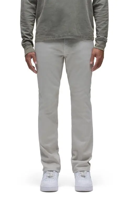 Hudson Jeans Blake Slim Straight Stretch Twill Pants - Ash