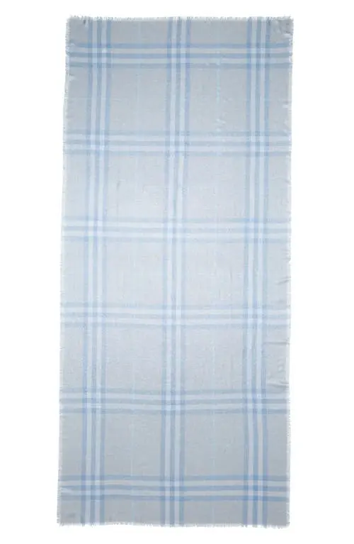 Burberry Metallic Wool & Silk Scarf - Drizzle Ip Check