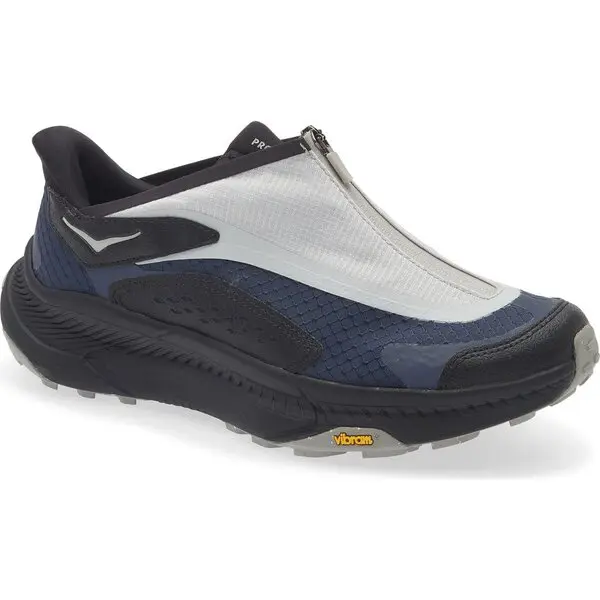 HOKA Project Transport Zip Sneakers - Black/varsity Navy