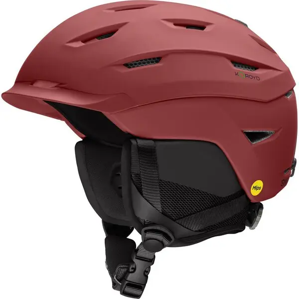 SMITH Level Snow Helmet With Mips Round Contour Fit - Matte Ironwood