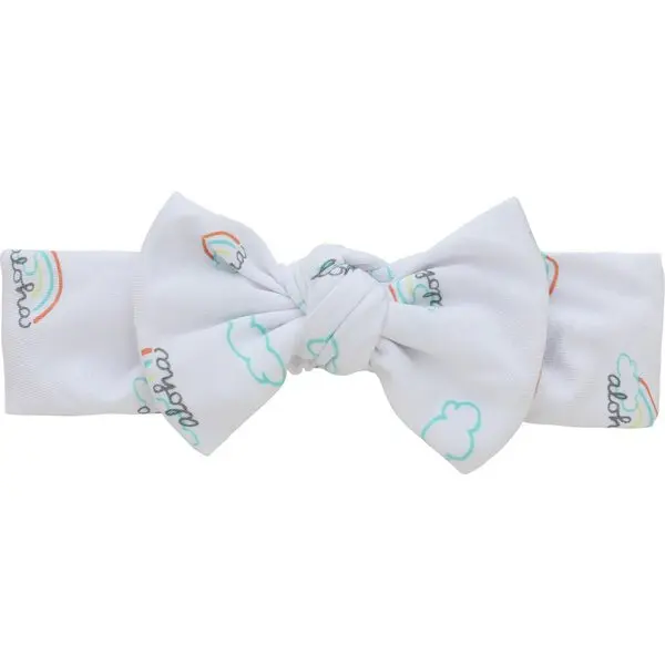 COCO MOON Bow Headband - Blue Multi