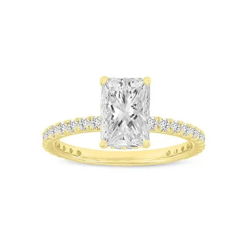 LUVMYJEWELRY 14k Gold 2.25 Ct Lab Grown Diamond Ring - 14k Yellow Gold