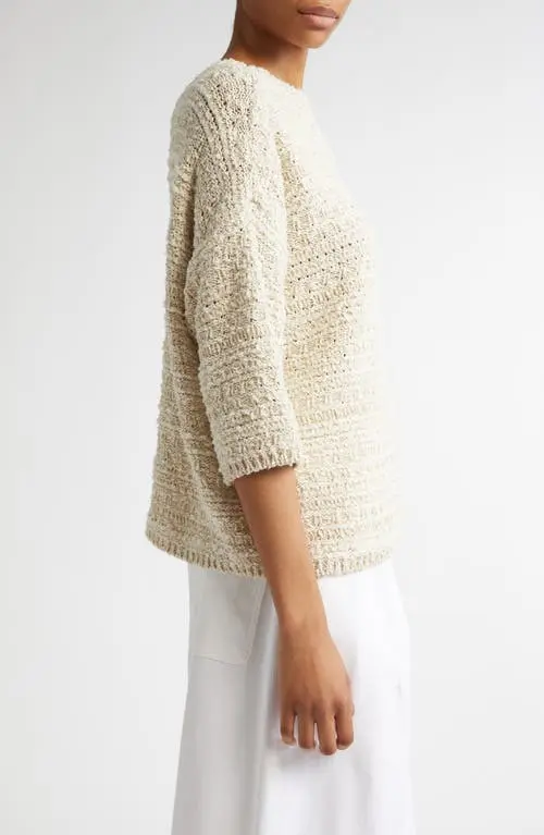 Max Mara Arda Cotton Blend Sweater - Ivory