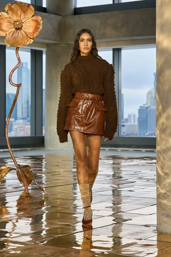 Ulla Johnson Albia Alpaca Knit Pullover - Mahogany
