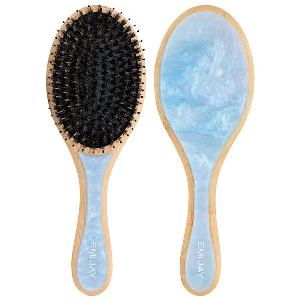 EMI JAY Flat Hair Brush In Blue Sugar - One-color