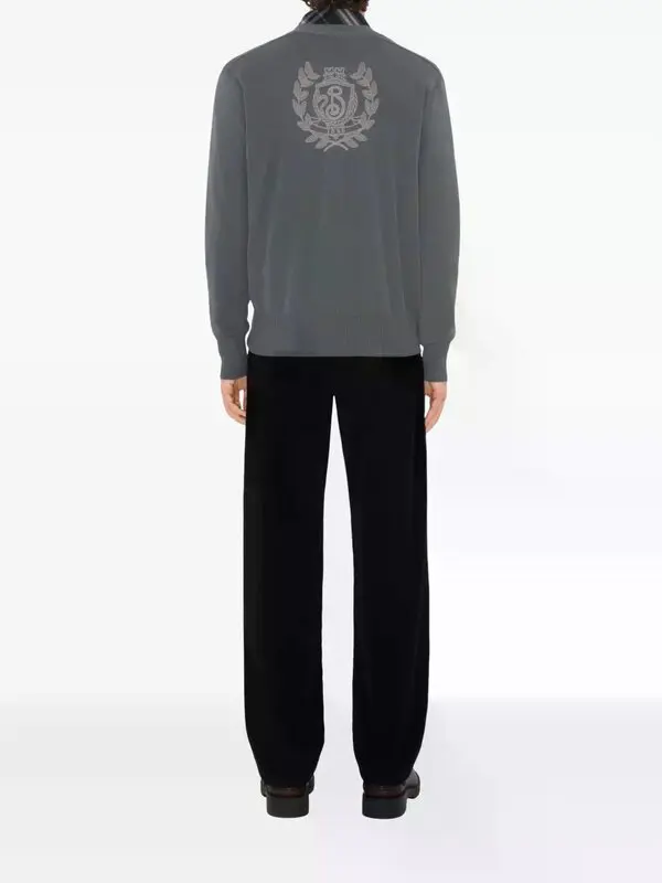 Burberry Crest Cardigan