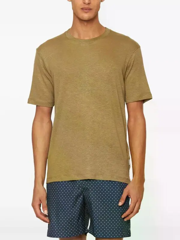 Orlebar Brown Linen T-shirt - Green