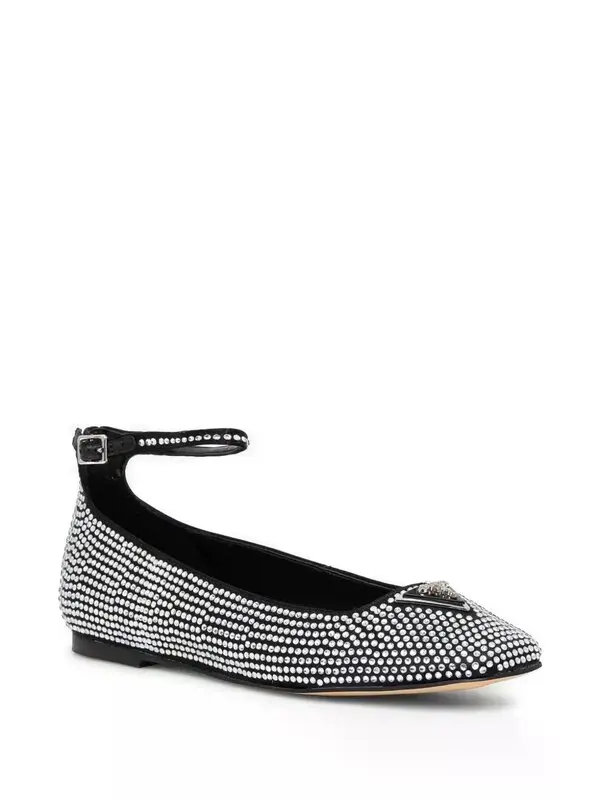 Guess Rhinestone-embellished Ballerinas