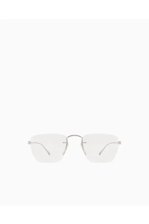 Giorgio Armani Pillow Glasses - Silver