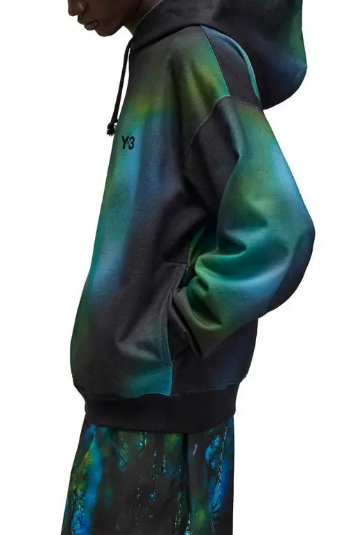 Y3 Allover Print French Terry Hoodie