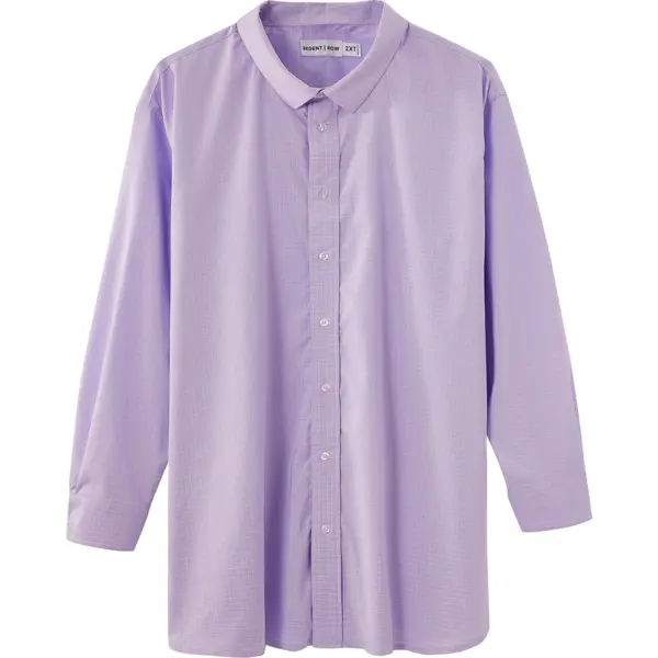 REGENT ROW Big And Tall Long Sleeve Stanton Shirt, Tailored Fit - Pink-stripe