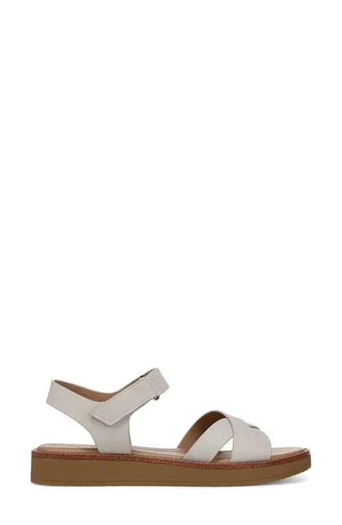 LIFESTRIDE Wren Ankle Strap Platform Sandal - Stone
