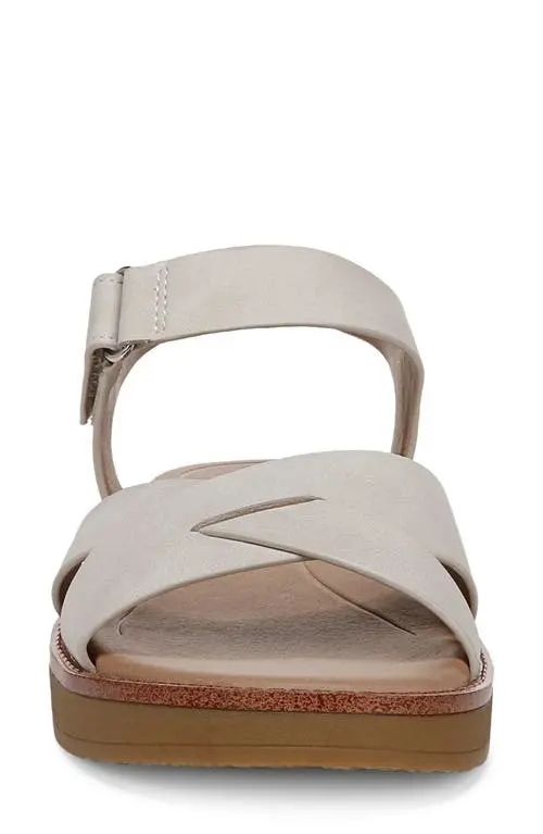 LIFESTRIDE Wren Ankle Strap Platform Sandal - Stone