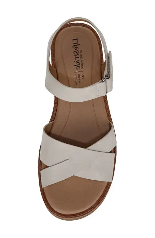 LIFESTRIDE Wren Ankle Strap Platform Sandal - Stone