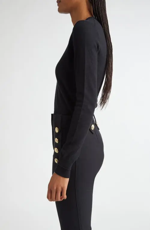Derek Lam 10 Crosby Alizee Crewneck Cotton & Cashmere Sweater