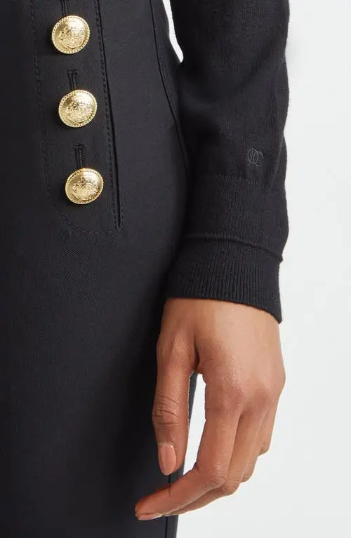 Derek Lam 10 Crosby Alizee Crewneck Cotton & Cashmere Sweater