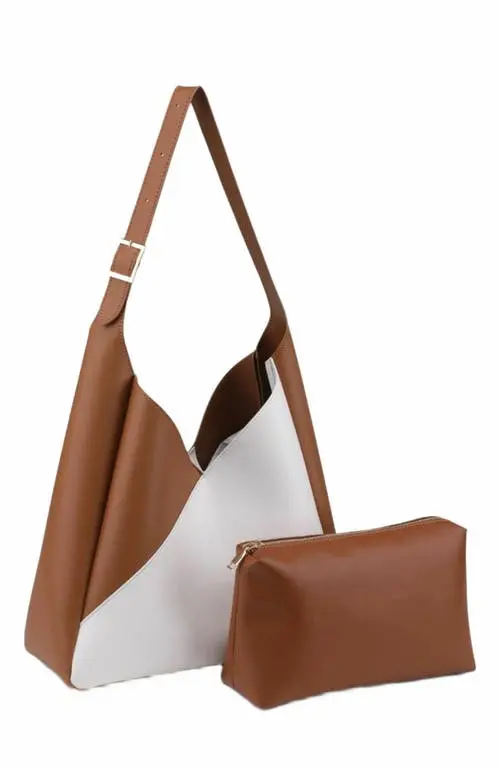 MODA LUXE Frankie Hobo - Ivory Tan