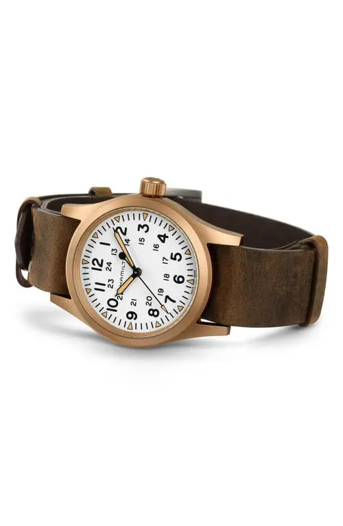 Hamilton Khaki Field Mechanical Strap Watch
