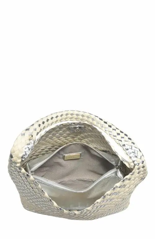 MODA LUXE Ellery Hobo - Silver Ivory
