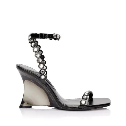 JESSICA RICH Diamond Wedge - Noir