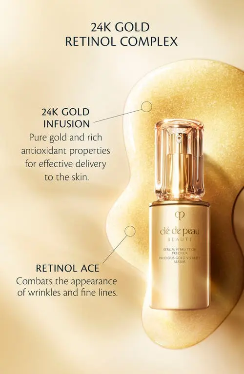 CLE DE PEAU BEAUTE Precious Gold Vitality Serum - Regular