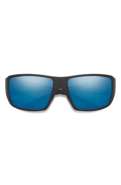 SMITH Guide's Choice Sunglasses - Black / Chromapop Glass Blue