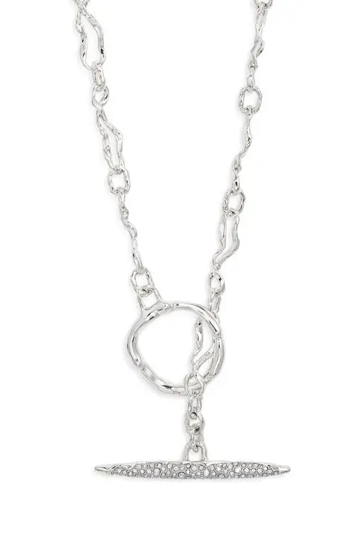 Alexis Bittar Solanales Crystal Toggle Pendant Necklace - Crystals