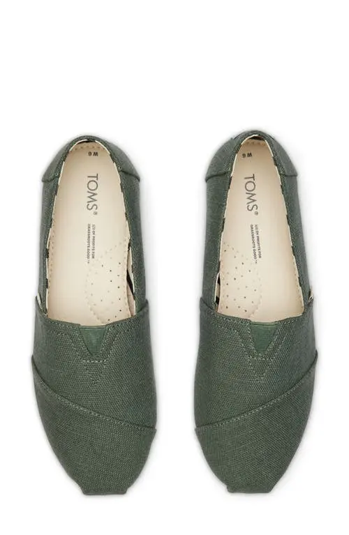 Toms Alpargata Classic Flat - Green