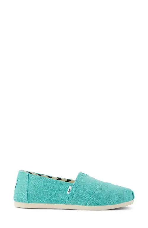 Toms Alpargata Classic Flat - Medium Blue