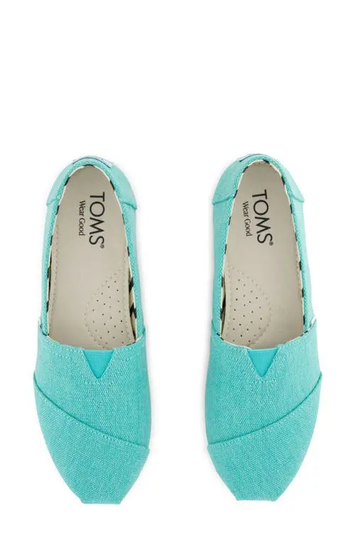 Toms Alpargata Classic Flat - Medium Blue